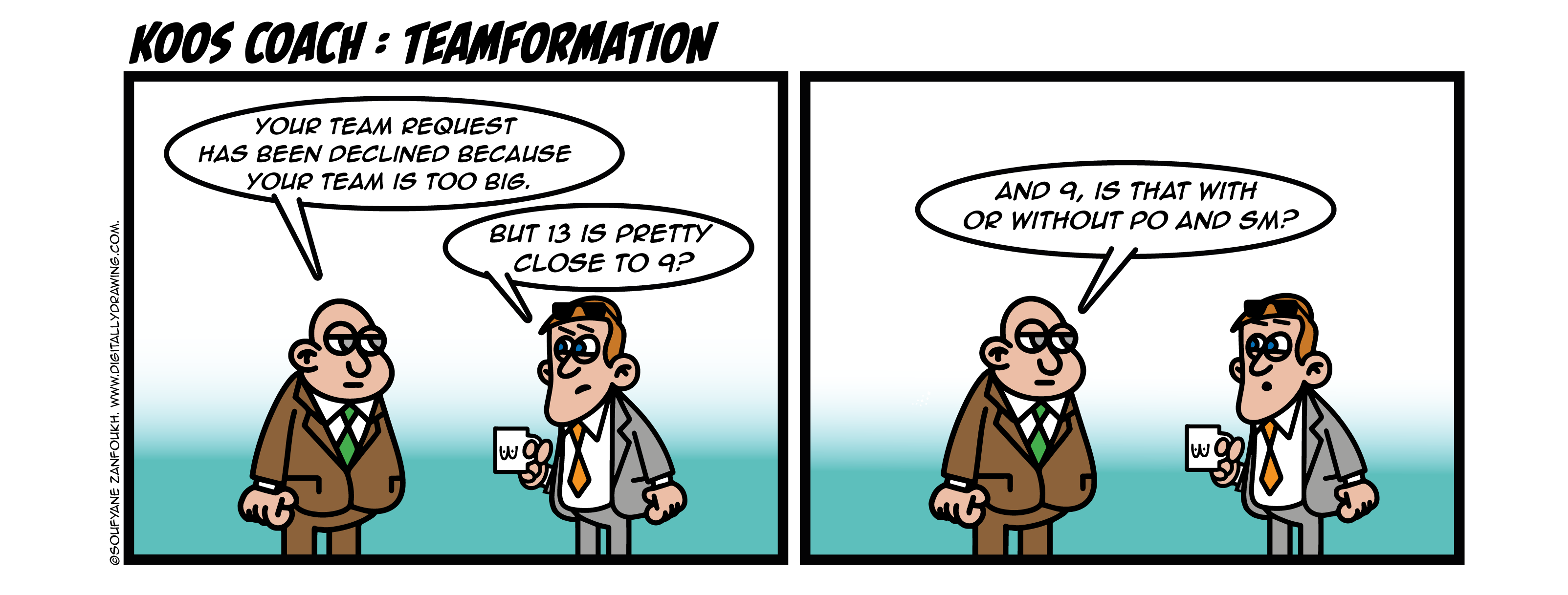 Koos Coach in "This is not Scrum" comic series | Koos Coach, the silly ...